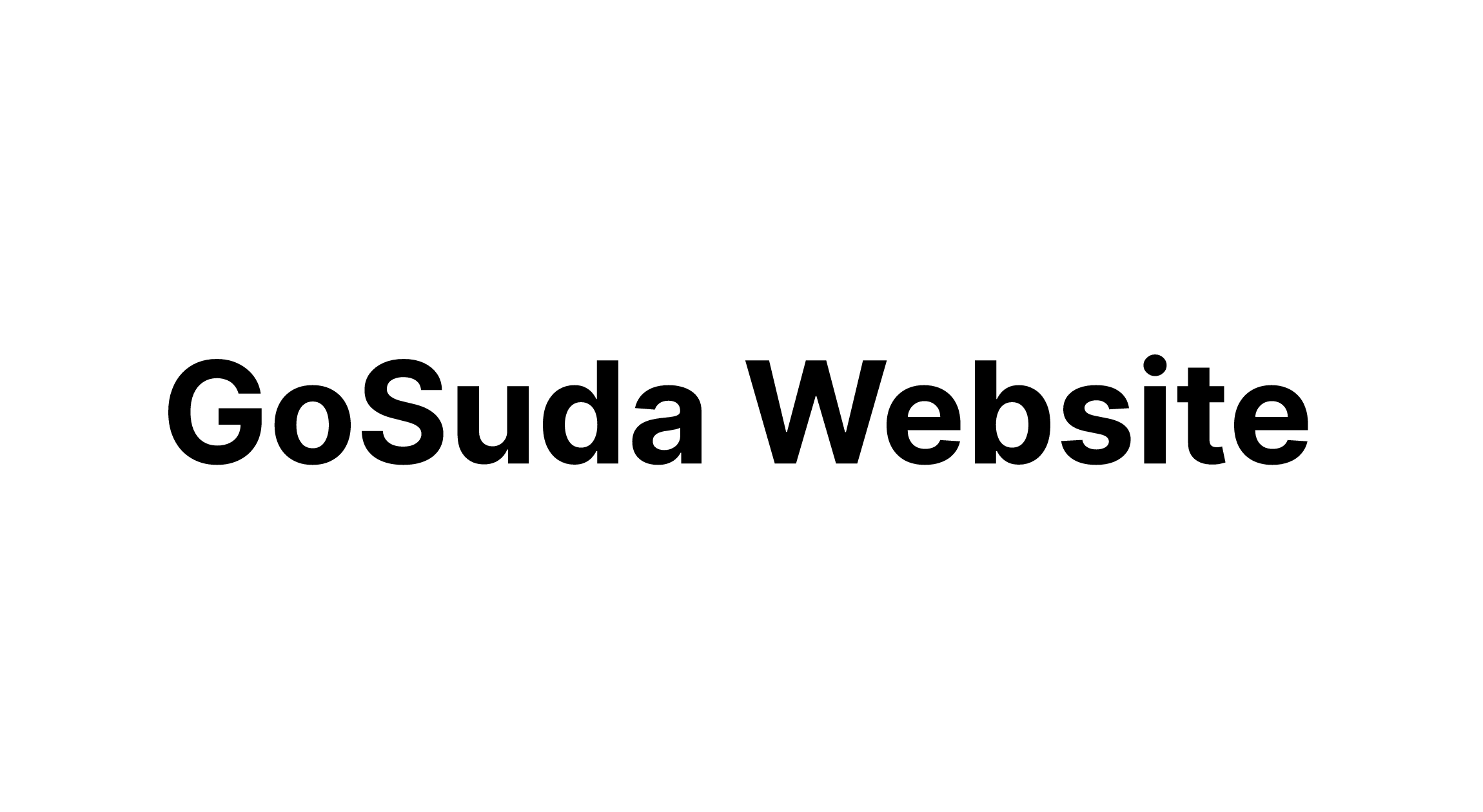 GoSuda | Home